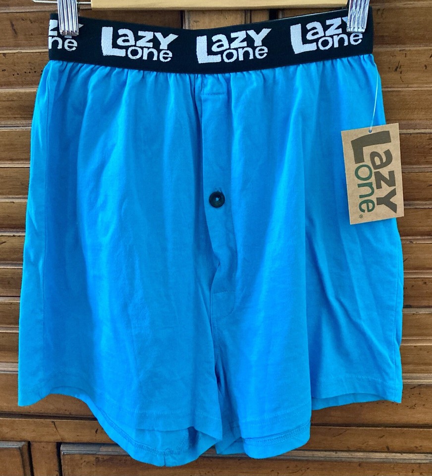 NWT LAZY ONE Men's Boxer Lounge Shorts Sz S SILENT BUT DEADLY Snake 100 ...