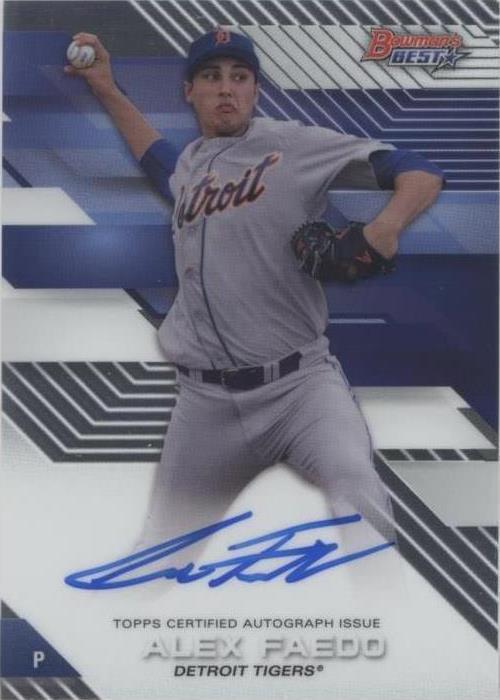 2017 Bowman's Best - Best of 2017 Autographs Alex Faedo #B17-AF (AU, RC ...