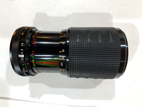 CANON ROKINON AUTO ZOOM MULTI COATED MACRO 1:4.5 F=80-200mm ∅55 LENS | eBay