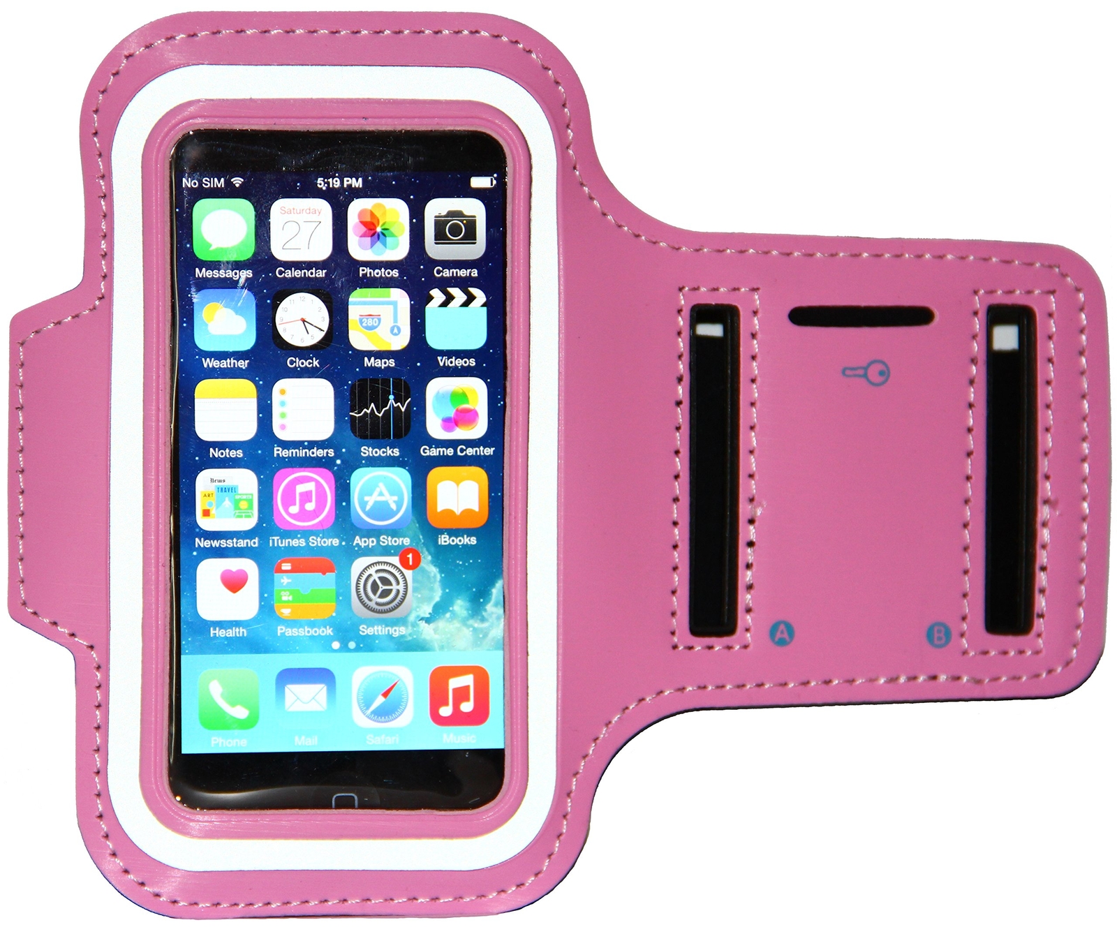 i2 Gear Running Exercise Armband for iPhone 5 5S 5C SE with Key Holder ...