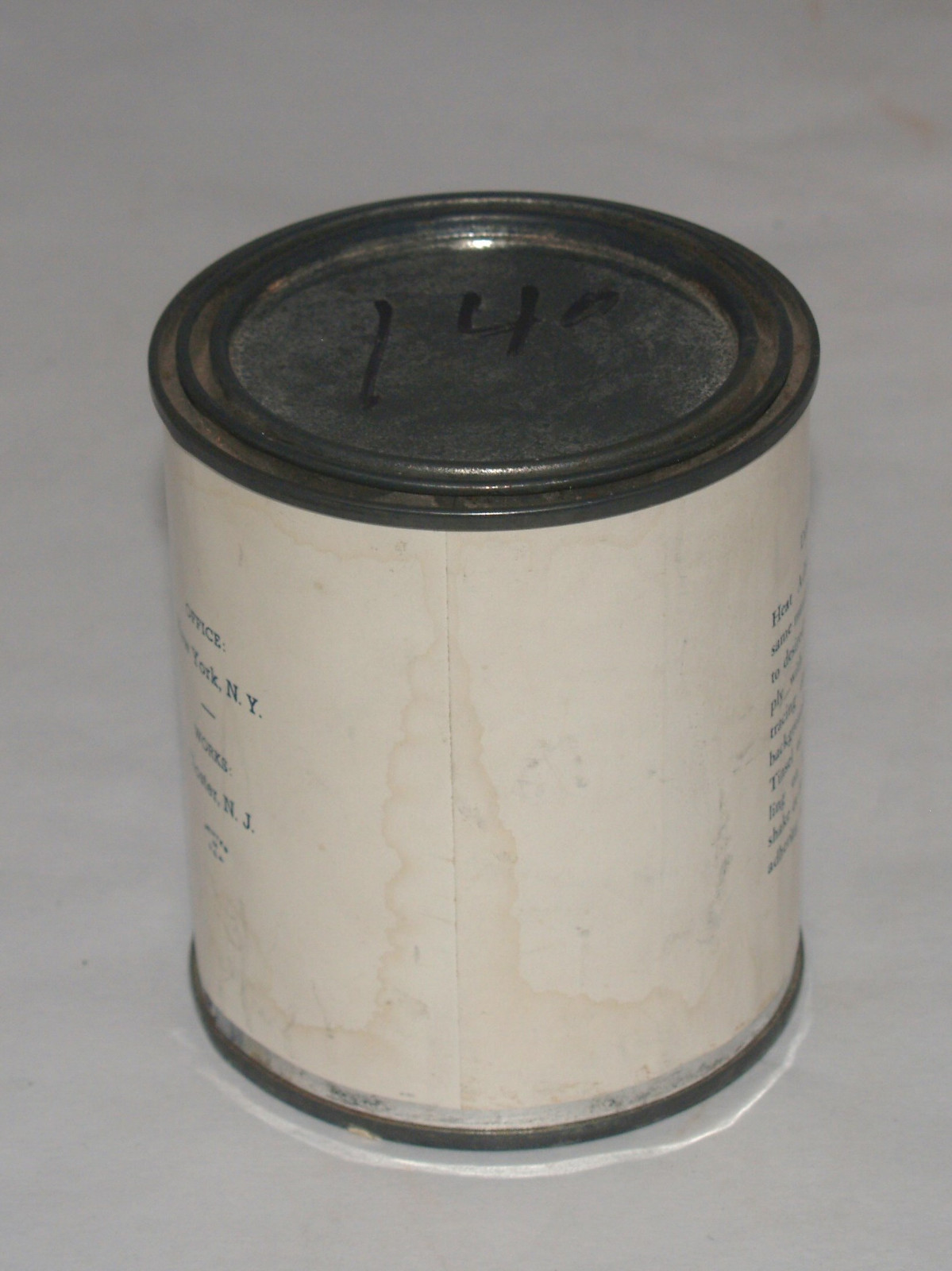 VINTAGE NOS UNITED STATES BRONZE POWDER WORKS VENUS SILVER GLASS ...