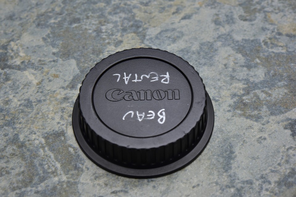 Canon Dust Cap E EOS EF EF-S Rear Lens Cap 18-55 55-250 75-300 (#3241 ...