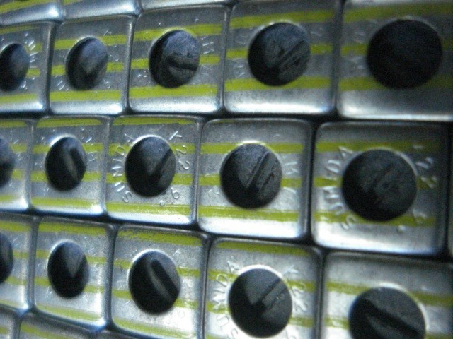 455 KHZ COIL IN 7 X 7 AM/FM 20 PCS YELLOW RED BLACK kit MADE IN JAPAN ...