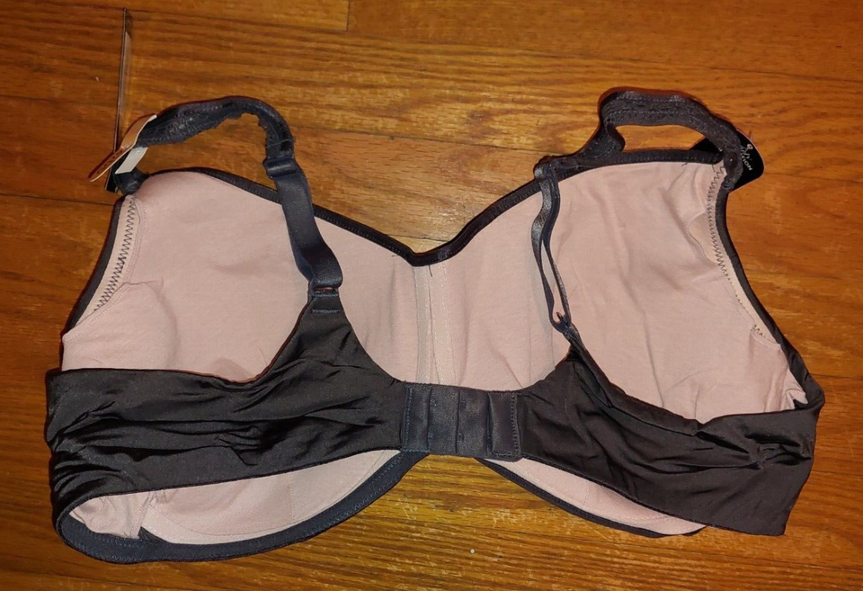 Bali One Smooth U Post Surgery Comfort Wireless Bra DFYYEQ Grey sz 42DD ...