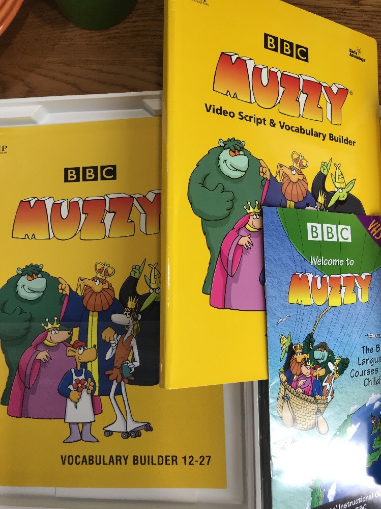 BBC Muzzy Spanish Video Language Course 5 VHS 1 CD 2 Cassettes ...