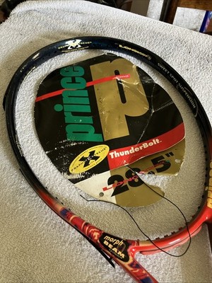 Prince Thunderbolt 900 Longbody Tennis Racket – NOS – 115 sq in 4 3/8 ...