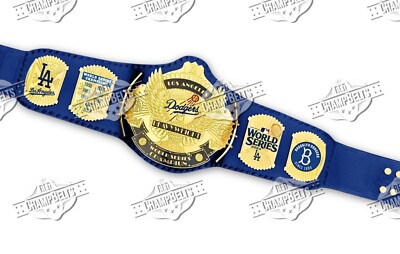 Los Angeles Dodgers 2024 World Series Championship Belt | eBay