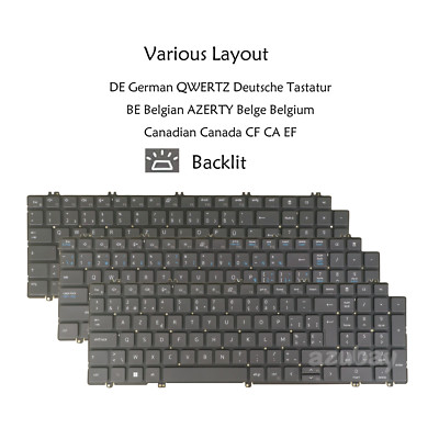 Laptop Keyboard for Dell Precision 3560 3561 3570 3571 3580 3581 ...