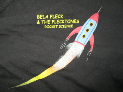 BELA FLECK & THE FLECKTONES "Rocket Science" Concert Tour Button-Down ...