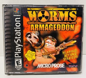 Worms armageddon ps1 cover - ladervm