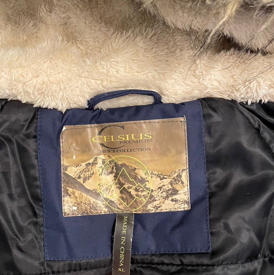Celsius Premium Mens Collection Winter Coat | eBay