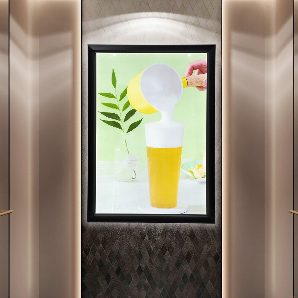 27x40'' LED Poster Movie Frame Backlit Light Box Advertising Sign ...