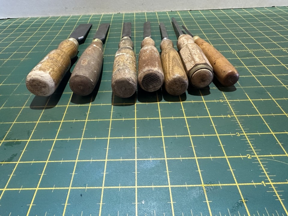 7 no. Sorby Bevel Edge Chisels Nice Graduated Set | eBay UK
