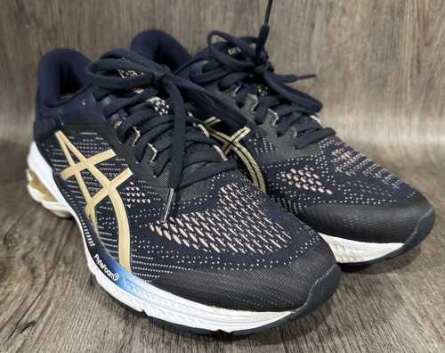 Asics Gel Kayano 26 Running Shoes Womens Size 11 Blue Copper 1012A457 ...