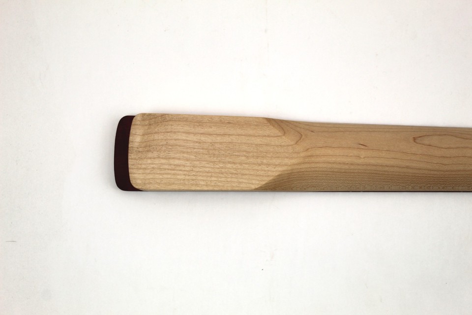 Bass Guitar Neck -Purpleheart on Hard Maple J Style Bass Fits Fender ...