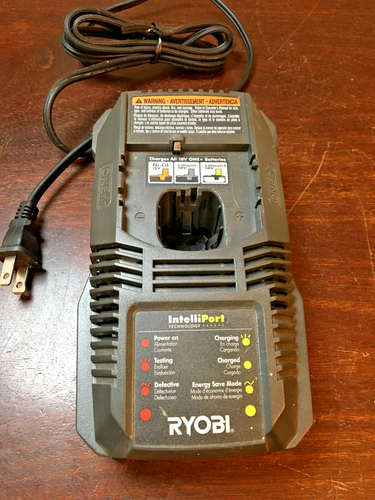 Ryobi P118 18V ONE+ Class 2 Battery Charger Intelliport Charger only | eBay