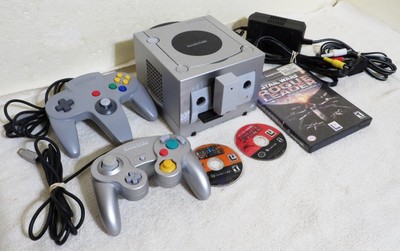 Nintendo GameCube Platinum Console Bundle PLAY US Region Games WORKING ...