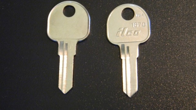 2 Hafele Key Blanks- 1670 by Ilco | eBay
