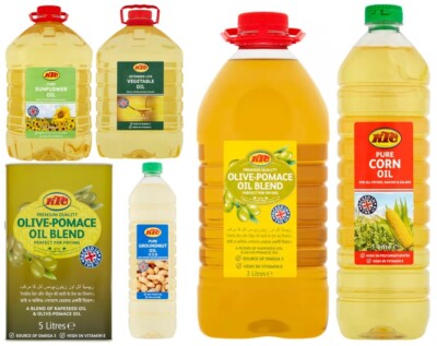 KTC Various Cooking Oils - Corn, Sunflower, Vegetable, Olive Pomace ...