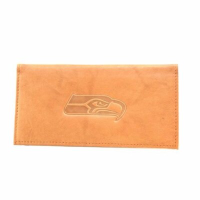 NFL Officially Licensed Genuine Leather Embossed Checkbook Cover ...