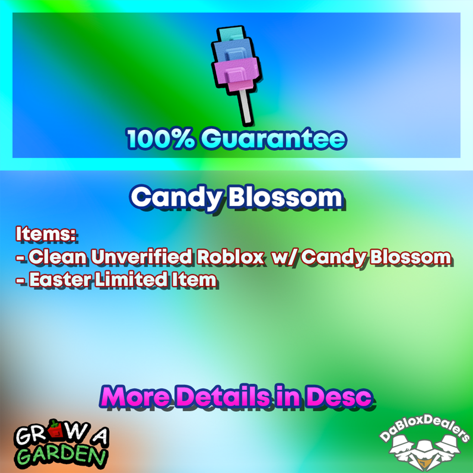 [🪴ROBLOX - Grow a Garden🐰] 🍬 Candy Blossoms 🌸 | All Divine Trees ☁️ ...