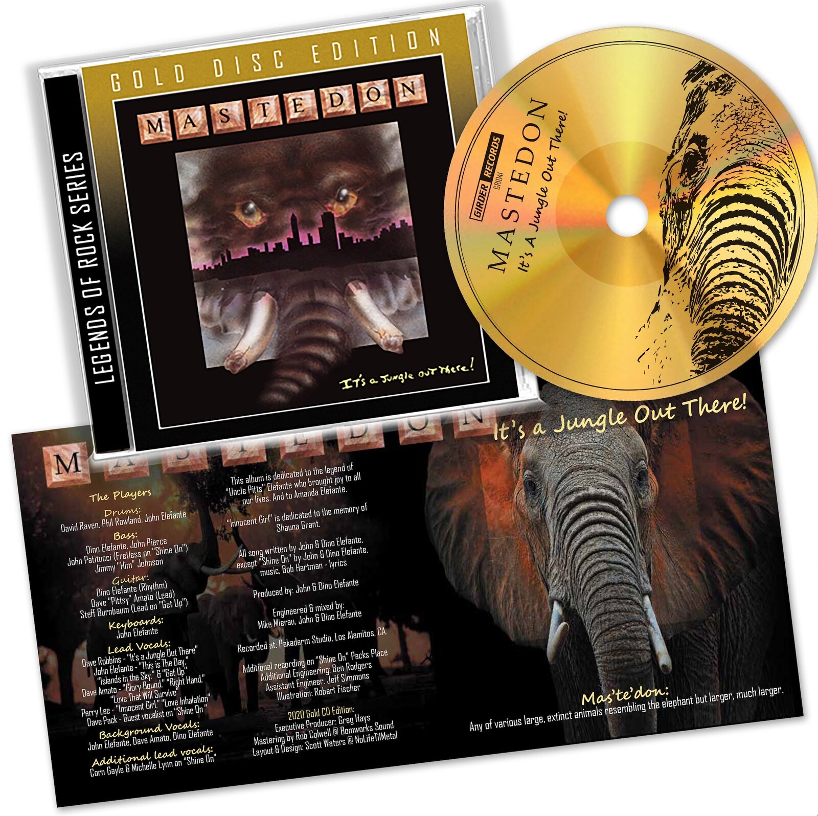 It's a Jungle Out There - Gold Disc by Mastedon (CD, 2022) for sale ...