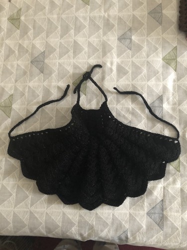 Handmade Crocheted Clam Top Size 6-8 Medium Size | eBay