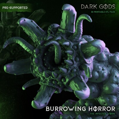 Burrowing Horror by Dark Gods | D&D | DnD | Pathfinder | Print on ...