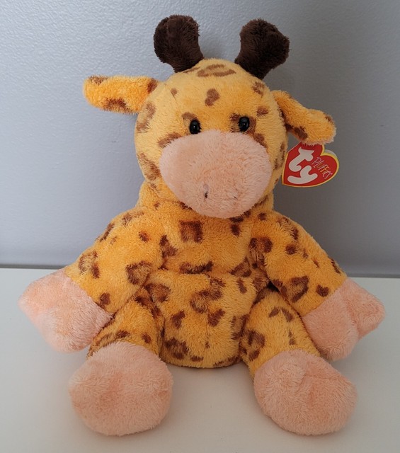 Ty Pluffies Towers The Giraffe Plush Stuffed Animal 2004 Lovey Tylux ...
