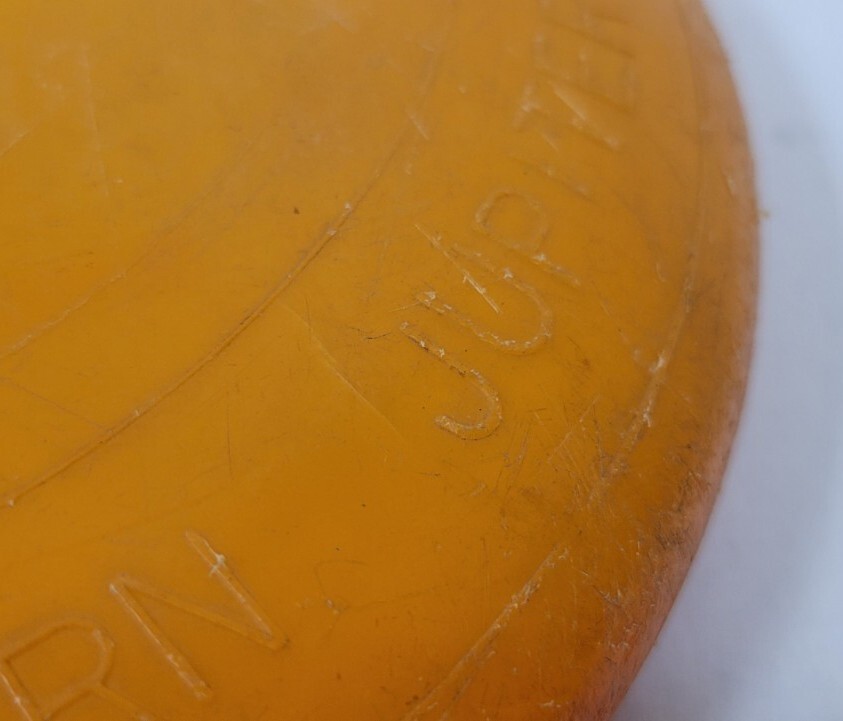 RARE! 1950s Wham o FRISBEE Pluto Platter Orange / Apricot | eBay