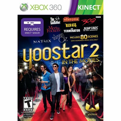 Yoostar 2: In the Movies (Xbox 360) Kinect 852337002055| eBay