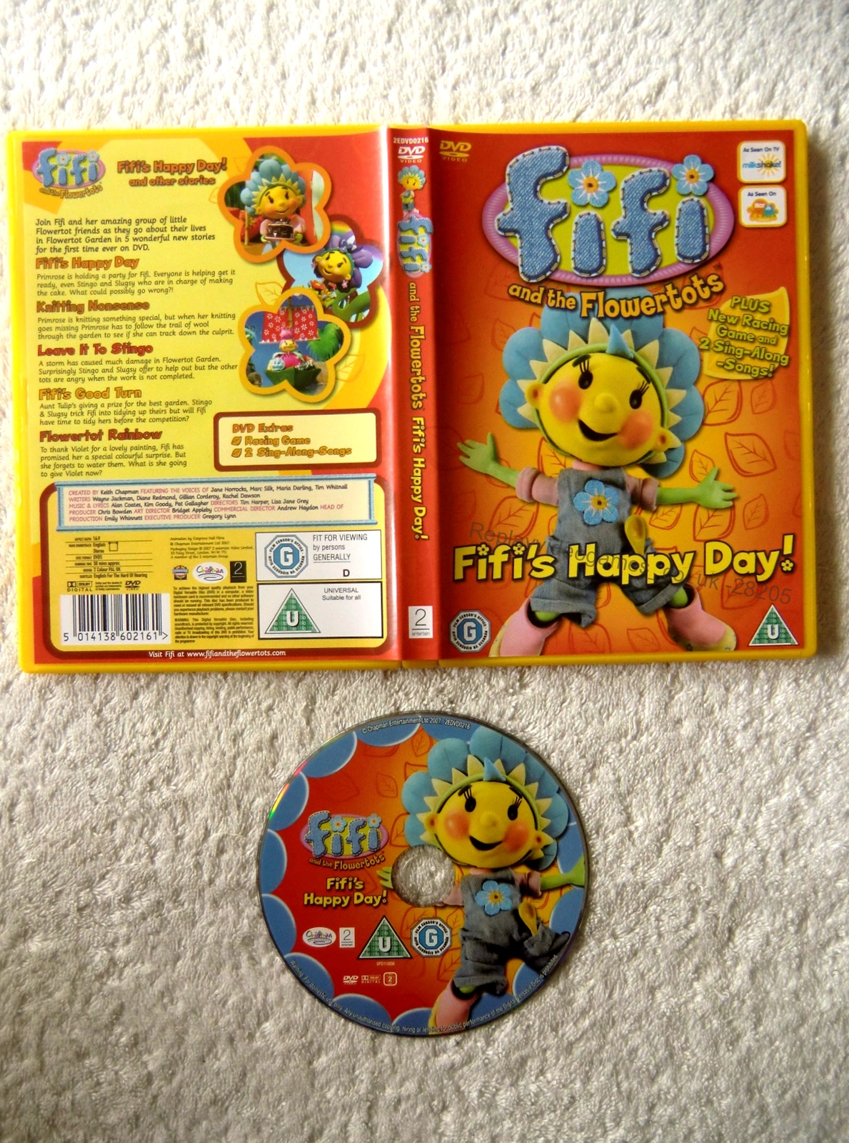 28205 DVD - Fifi And The Flowertots Fifi's Happy Day ! 2007 2EDVD0216 ...