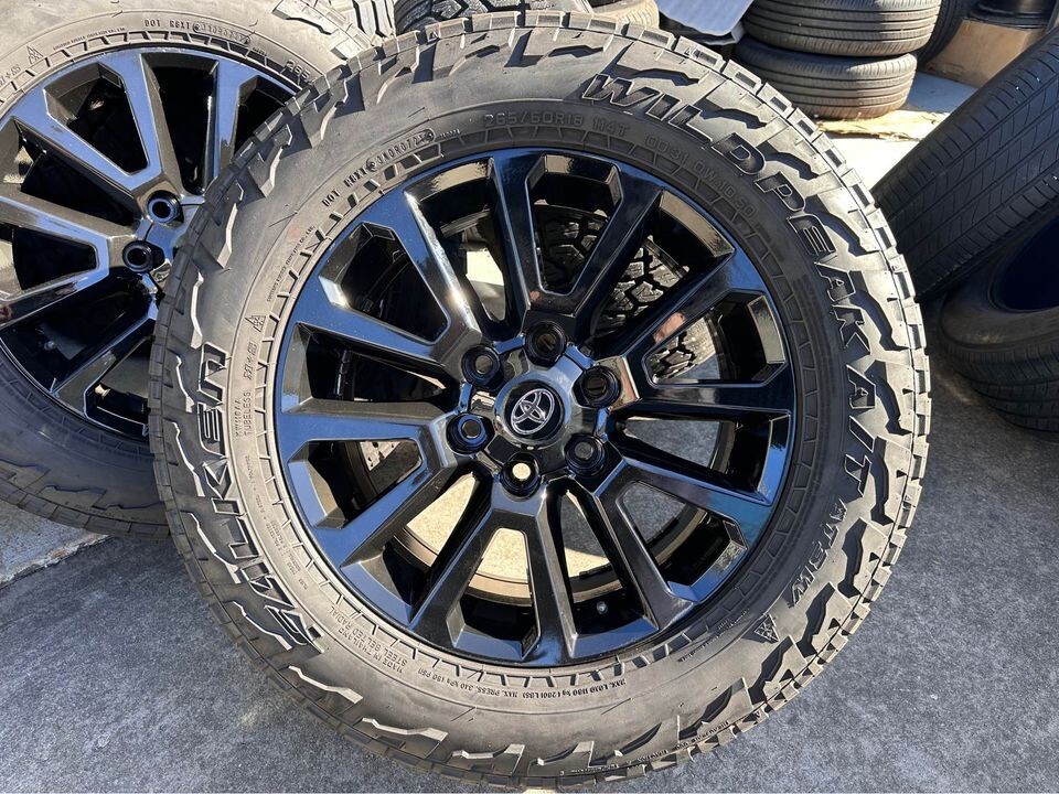 4X 18" TOYOTA KAKADU Land Cruiser PRADO Wheels AND FALKEN AT3W AT TYRES ...