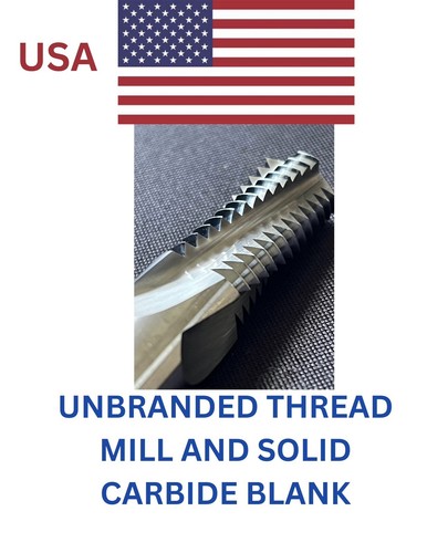 BRAND NEW 3/16 28 UN SOLID CARBIDE HELICAL THREAD MILL (0.180DIA) | eBay