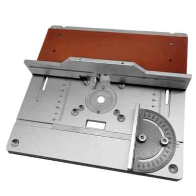 Aluminium Router Table Insert Plate Electric Wood Milling Flip Board ...