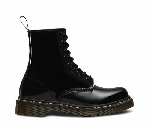 Dr Martens Doc 8 Hole 1460 Black Patent 11821011 | eBay UK