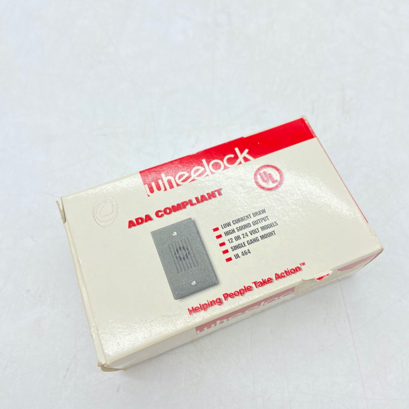 Wheelock MIZ-TC24-R 138482 Red Fire Alarm Mini Horn | eBay