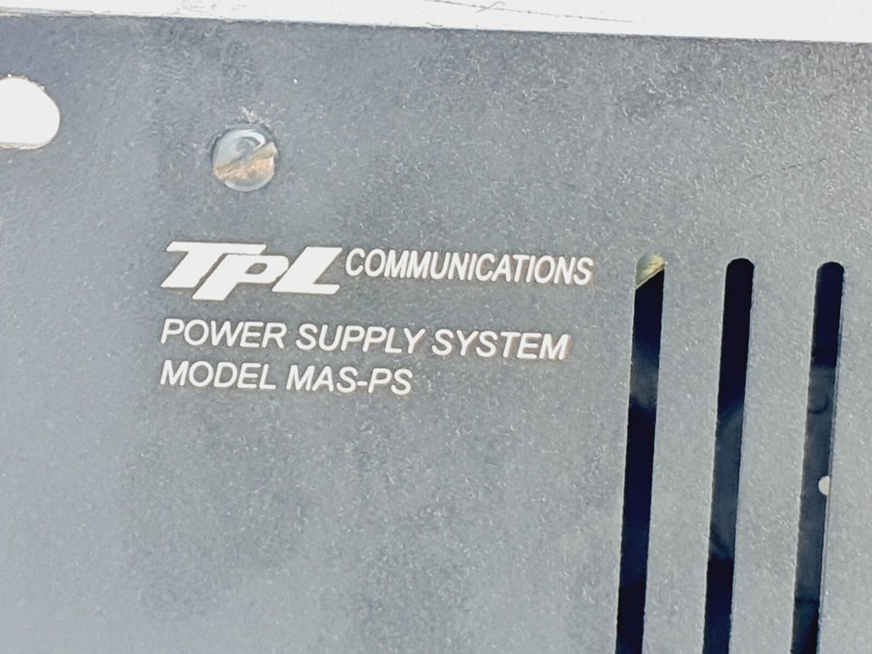 TPL COMMUNICATIONS MAS-PS Power Supply System INNOVATIVE CIRCUIT ICT ...