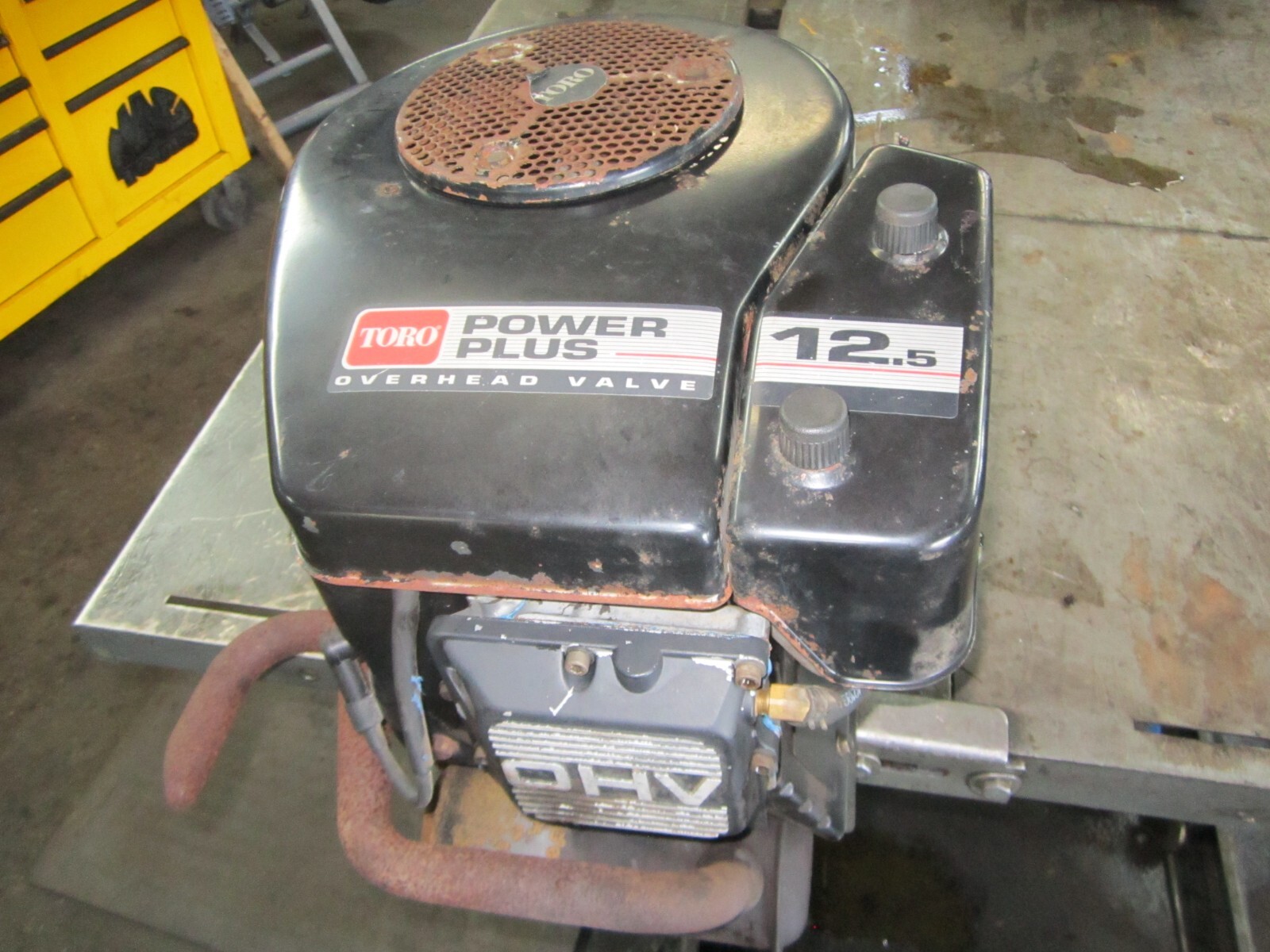 TORO POWER PLUS 12.5HP GOOD RUNNING ENGINE MOTOR E125V | eBay