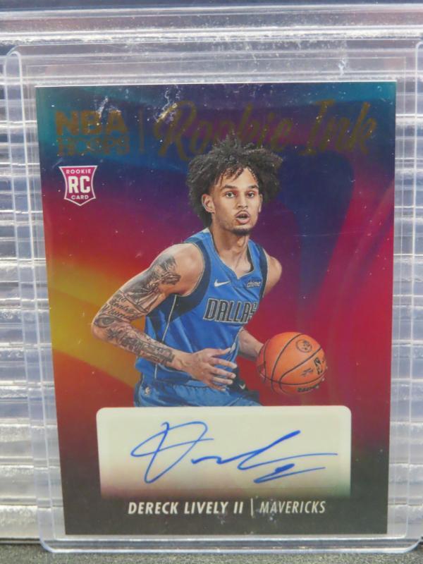 Dereck Lively II 2023 Hoops #RI-DLI Rookie Ink Price Guide - Sports ...