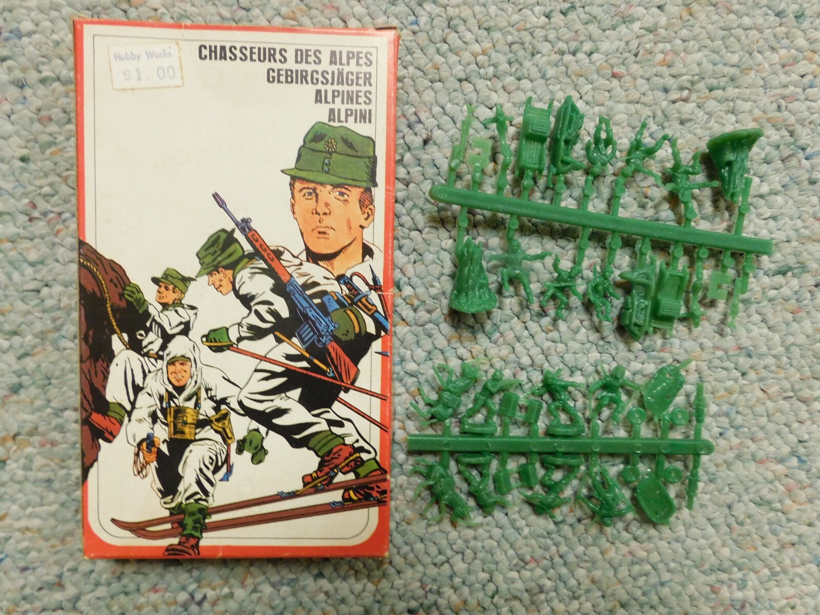 Atlantic of Italy 1/72 Box# 111 WW2 Italian Alpine Mountain troops | eBay