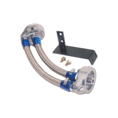 GReddy 12014903 Oil Filter Relocation Kit Reqr's GReddy QX-1 Oil Filter ...