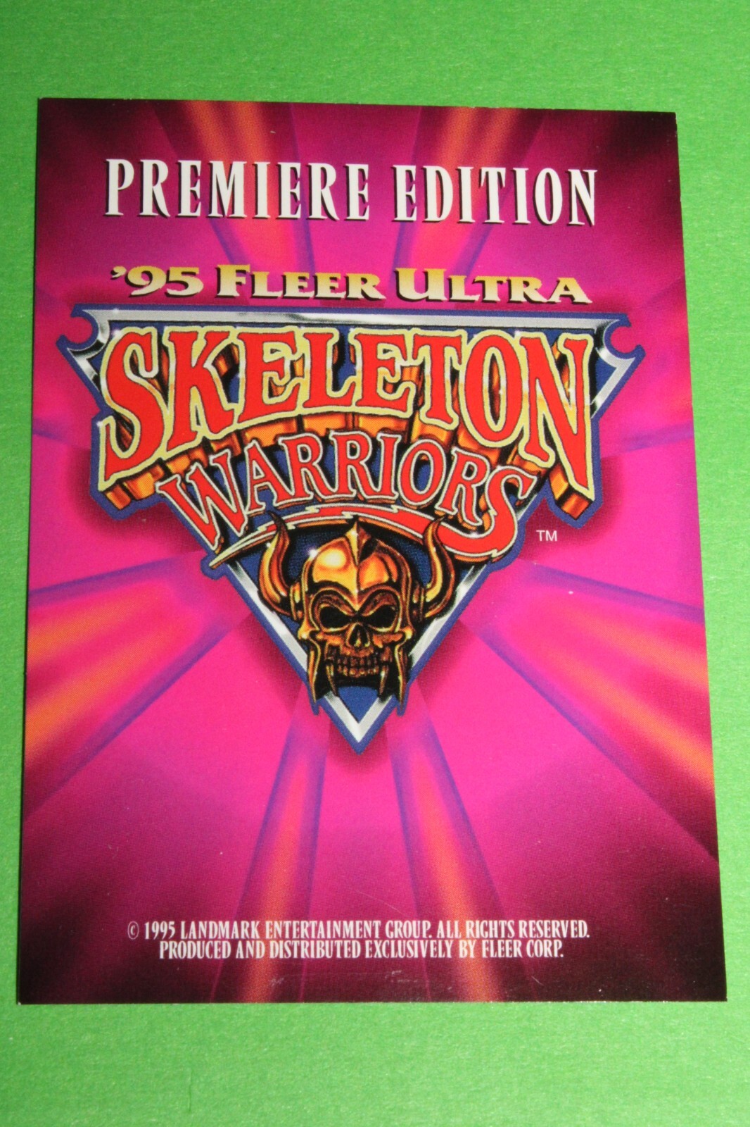 1995 FLEER ULTRA SKELETON WARRIORS COMICS PROMO 6 CARD Set TALYN DAGGER ...