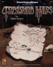 TSR Gr3 Treasure Maps Adventures Module 9377 Dungeons & Dragons Ad&d ...