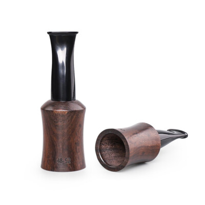 MUXIANG Ebony Wooden Cigar Tips Holder Cigar Mouthpiece Tips Gauge 48 ...