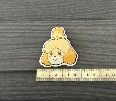 Animal Crossing | Isabelle Head Sticker Decal | Great For Bottles ...