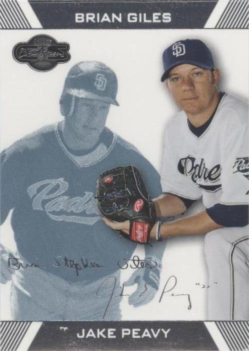 2007 Topps Co-Signers - Jake Peavy, Brian Giles #15 Blue /250 for sale online | eBay