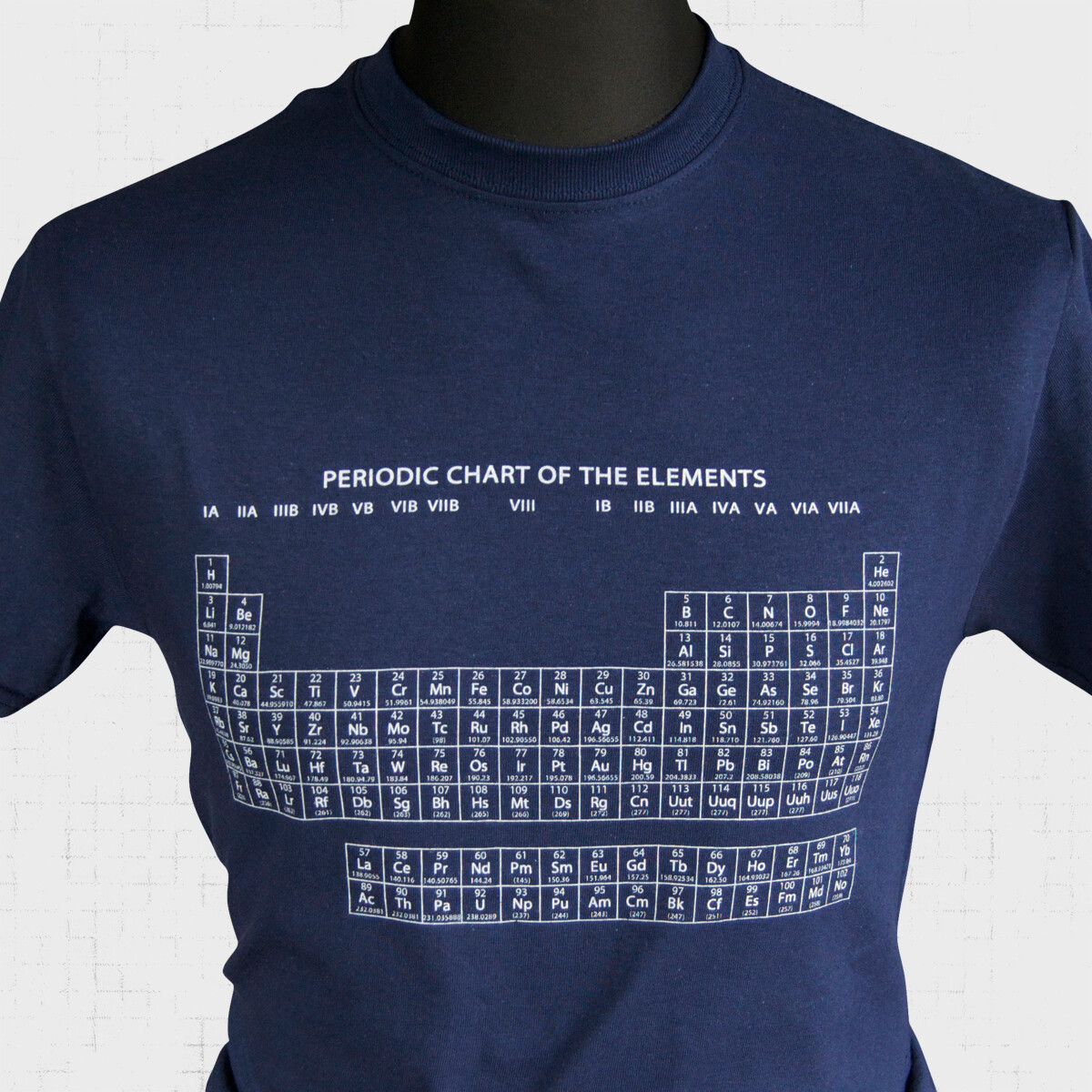 The Periodic Table of Elements T Shirt Big Bang Theory Sheldon Cooper Blue | eBay