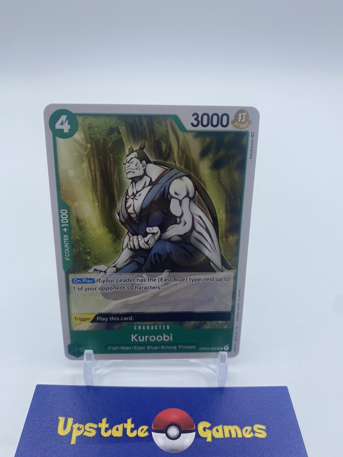 Kuroobi - OP03-026 - NM - One Piece TCG English | eBay