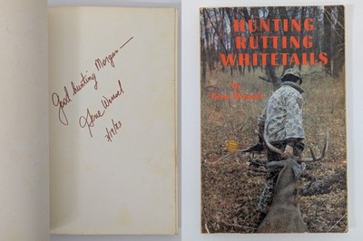 SIGNED Gene Wensel Hunting Rutting Whitetails 1981 Trade Paperback | eBay